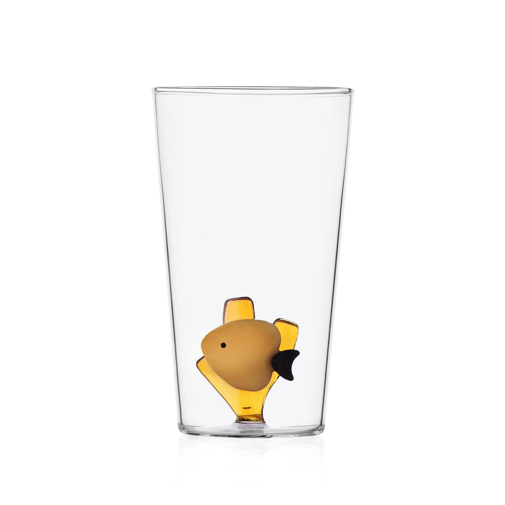 Yellow Fish Highball Glass – Stone and Mason